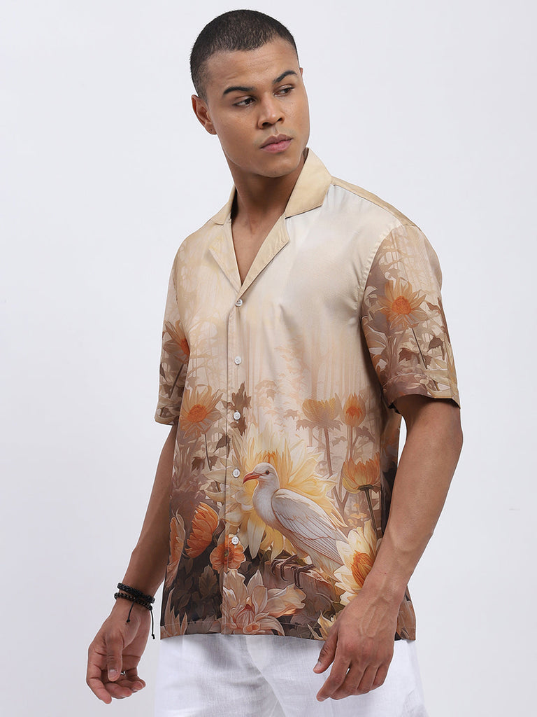 Tropical Paradise Printed Resort Shirt – Minizmo